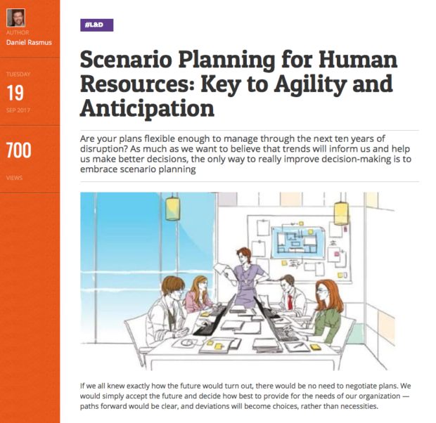 Scenario Planning for Human Resources: Key to Agility and Anticipation ... Scenario Planning for Human Resources: Key to Agility and Anticipation ...